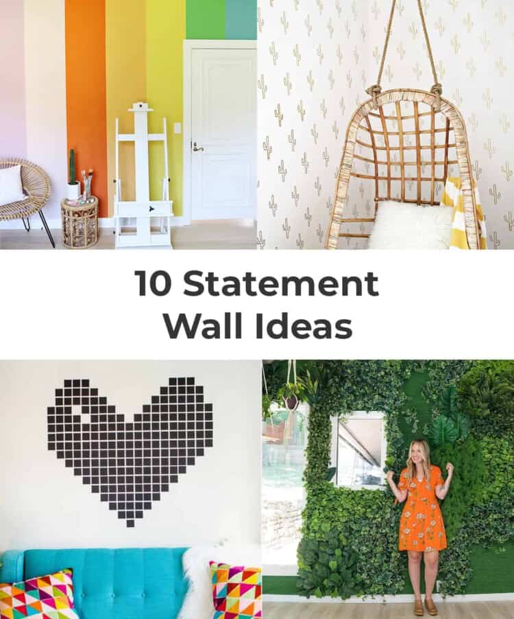 10 Statement Wall Ideas - A Beautiful Mess