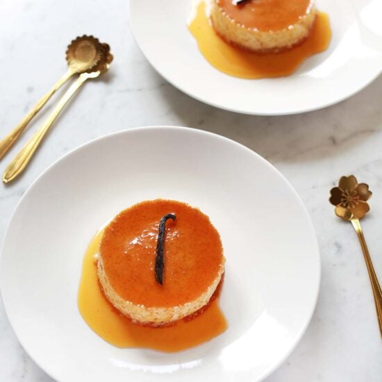 Flan - Easy 5 Ingredient Dessert - A Beautiful Mess