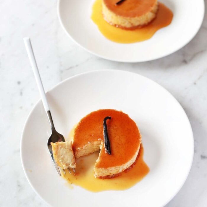 Flan - Easy 5 Ingredient Dessert - A Beautiful Mess