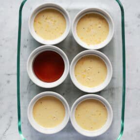 Flan - Easy 5 Ingredient Dessert - A Beautiful Mess