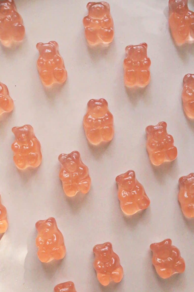 Rosé Soaked Gummy Bears - A Beautiful Mess