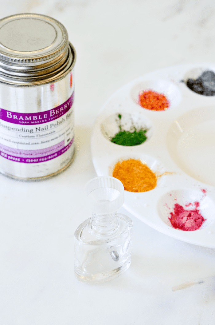 Make Your Own Custom Color Nail Polish - A Beautiful Mess