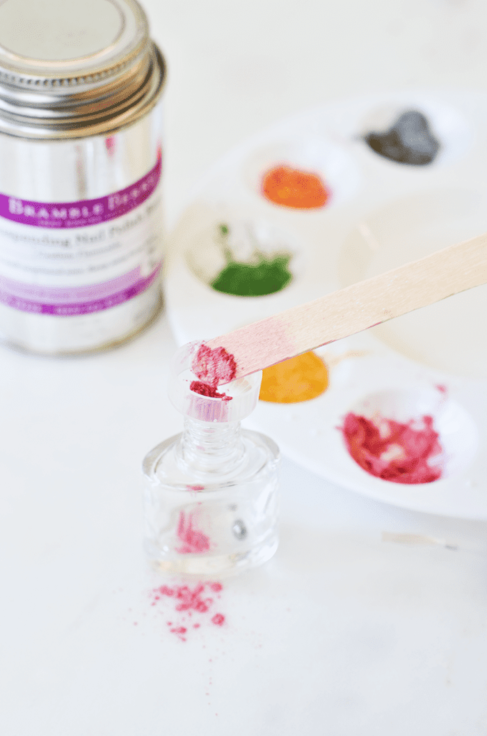 Make Your Own Custom Color Nail Polish - A Beautiful Mess