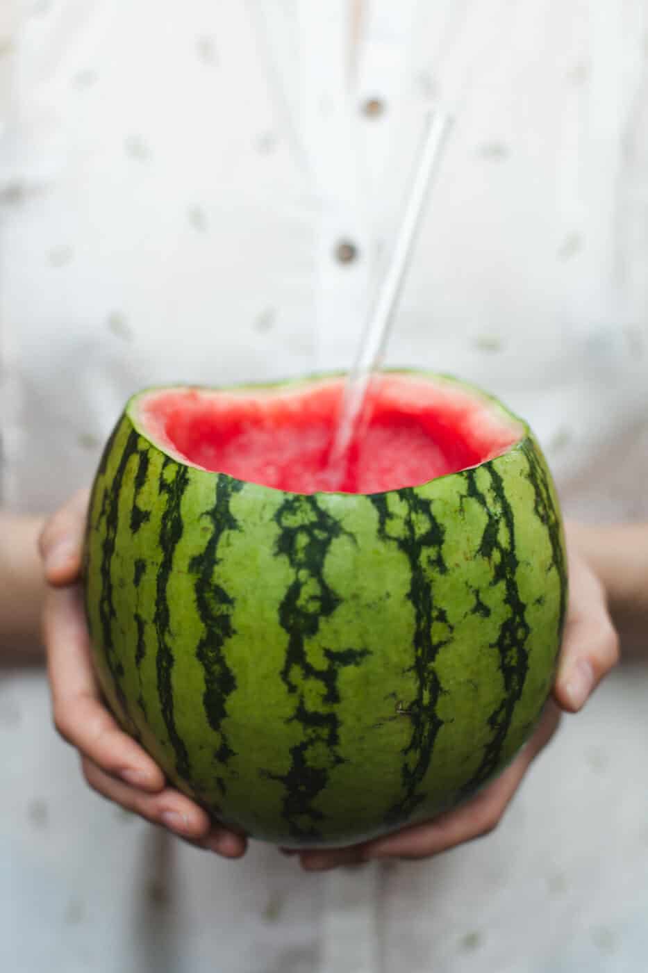 Watermelon Frozen Rosé - A Beautiful Mess