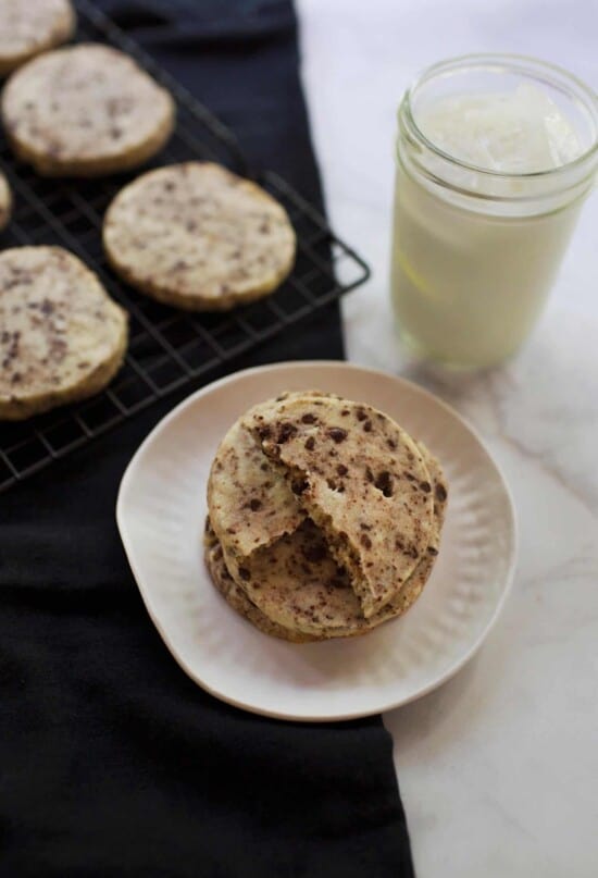 Chocolate Chip Slice and Bake Cookies - A Beautiful Mess