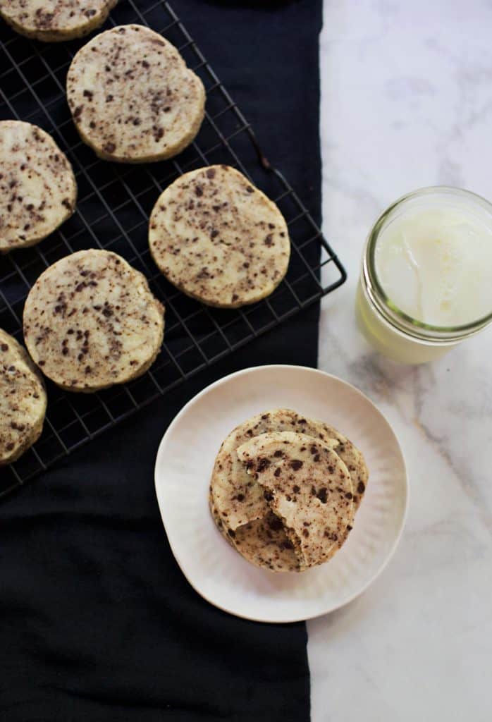 Chocolate Chip Slice and Bake Cookies - A Beautiful Mess