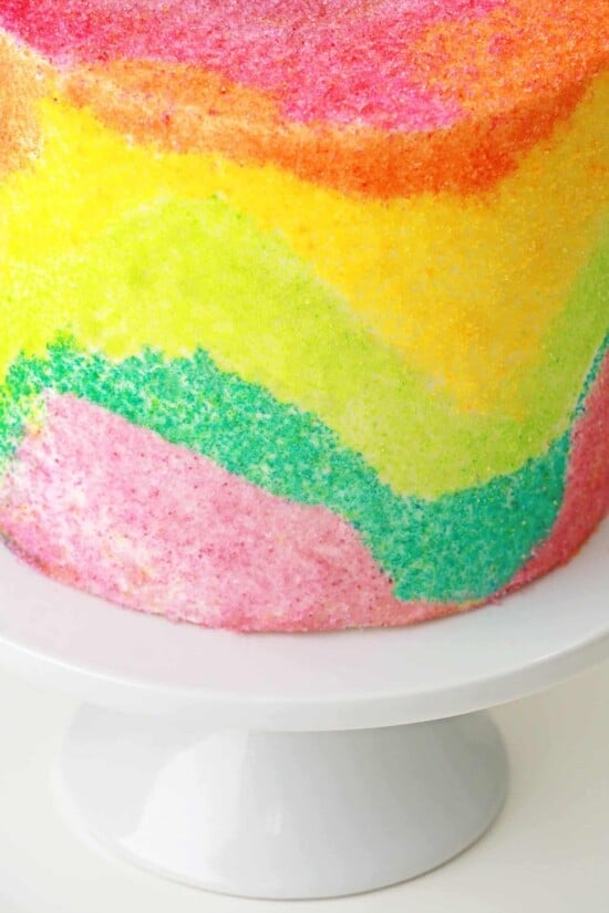 Sand Art Cake - A Beautiful Mess
