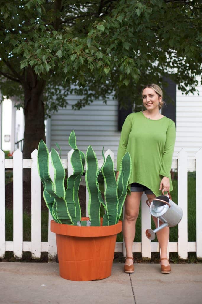 Houseplant Halloween Costume - A Beautiful Mess