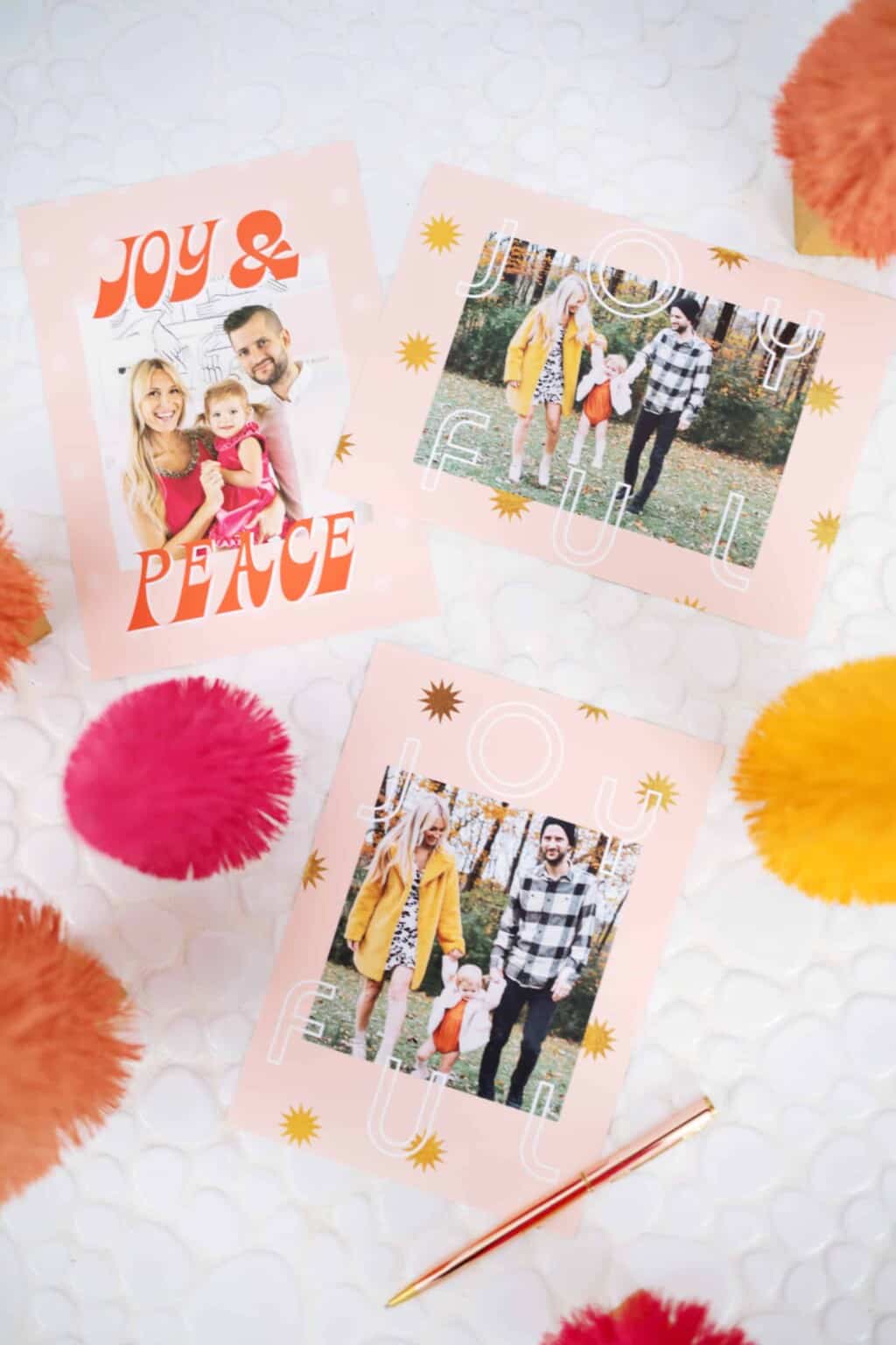 Print Your Own Holiday Cards (Template Included) - A Beautiful Mess
