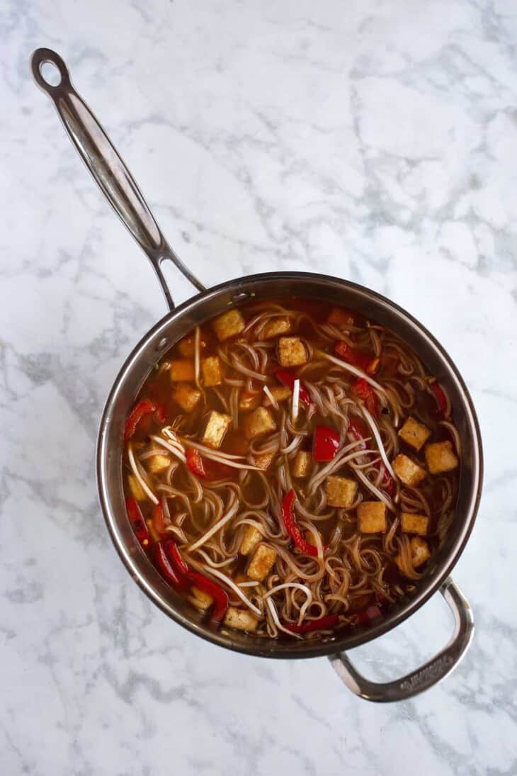 Pad Thai Soup - A Beautiful Mess