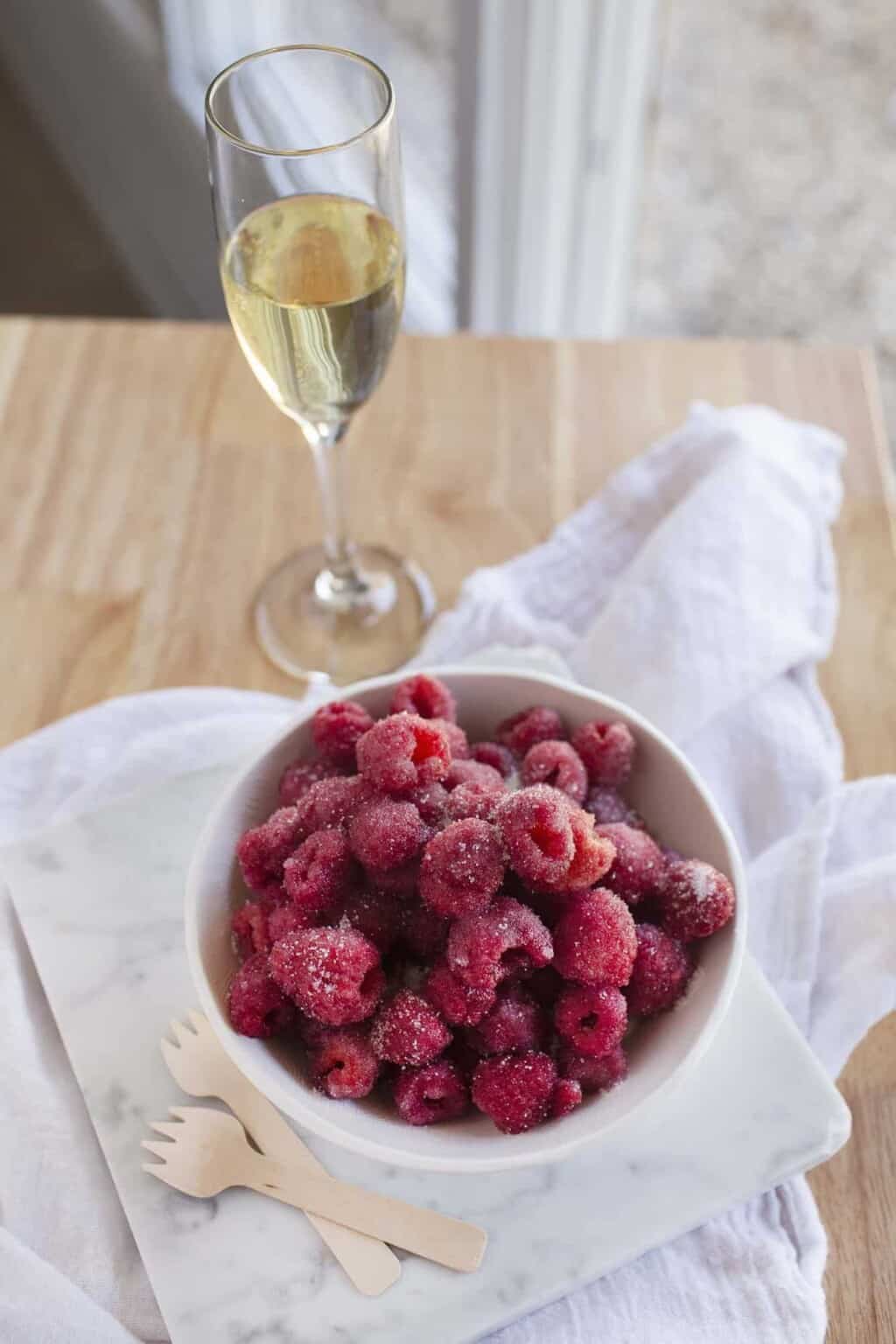 Champagne Berries - A Beautiful Mess