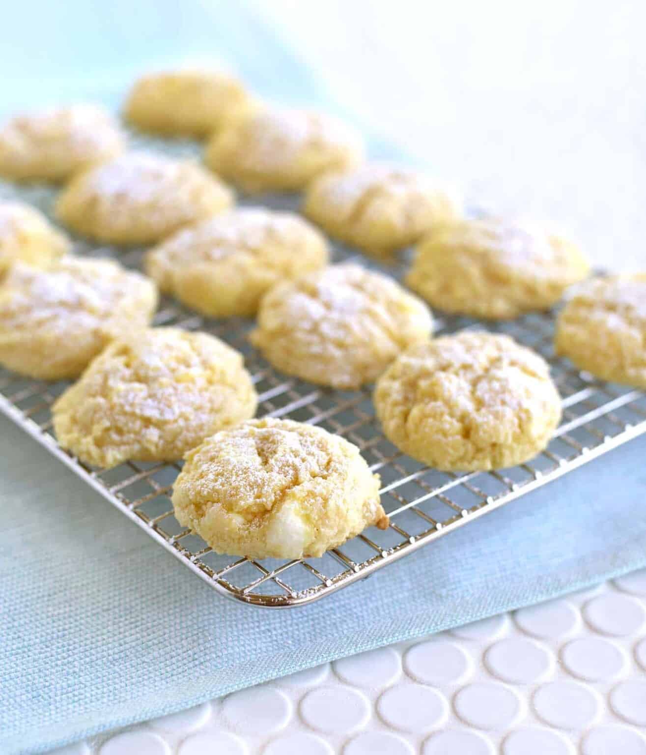 Easy Gooey Butter Cookies - A Beautiful Mess