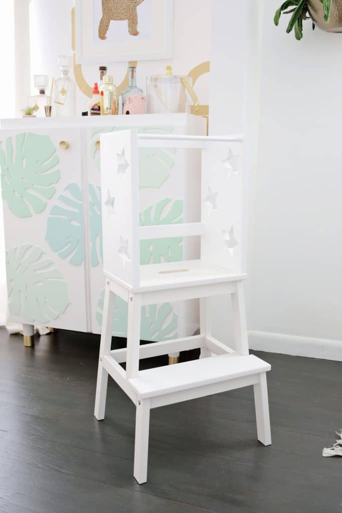 Ikea Hack: Star Toddler Learning Tower DIY - A Beautiful Mess