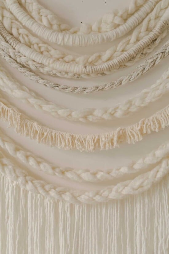Large-Scale Braided Wall Hanging DIY - A Beautiful Mess