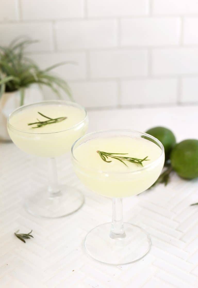Classic Gimlet Cocktail - A Beautiful Mess