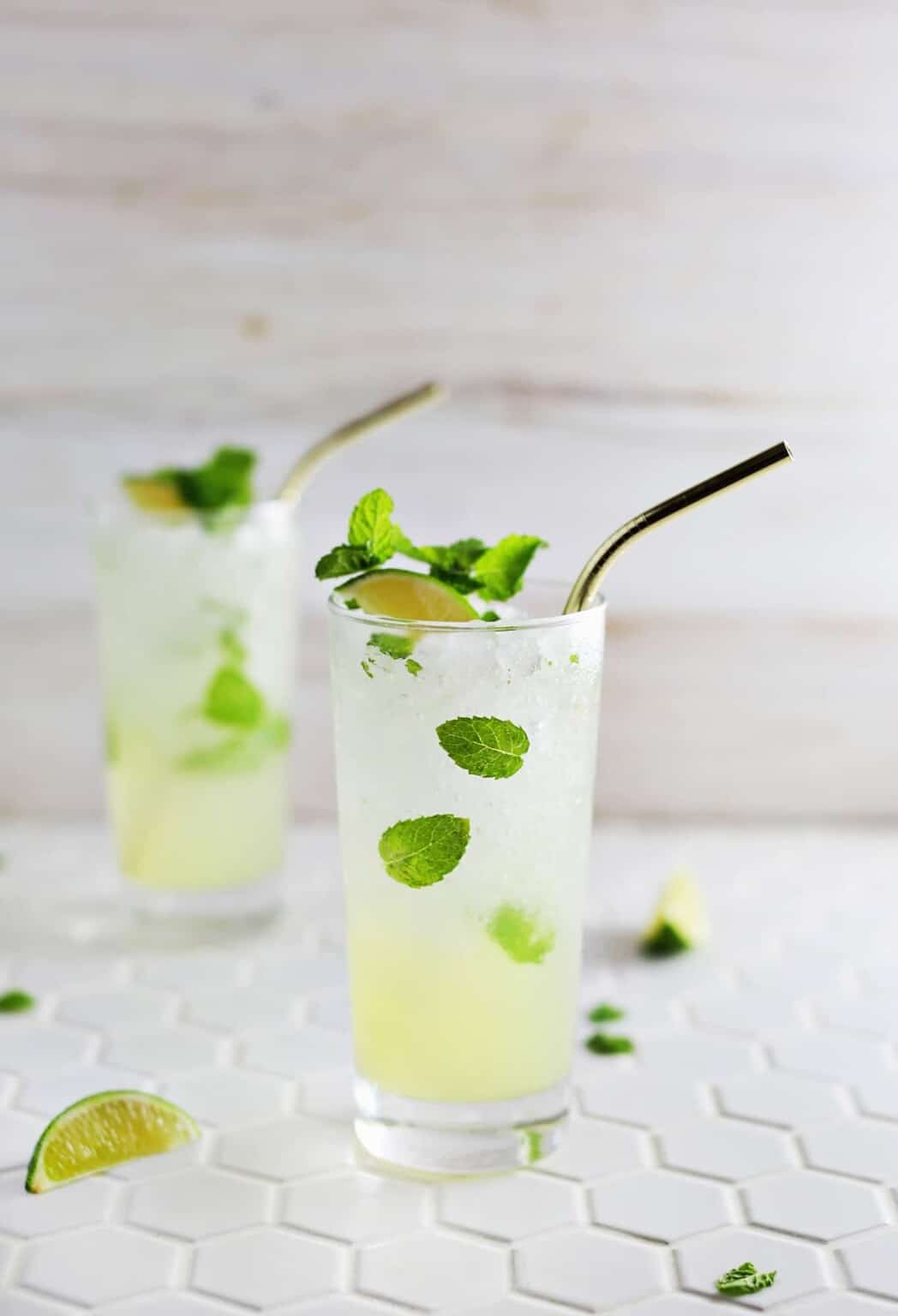 Mint Mojito Recipe - A Beautiful Mess