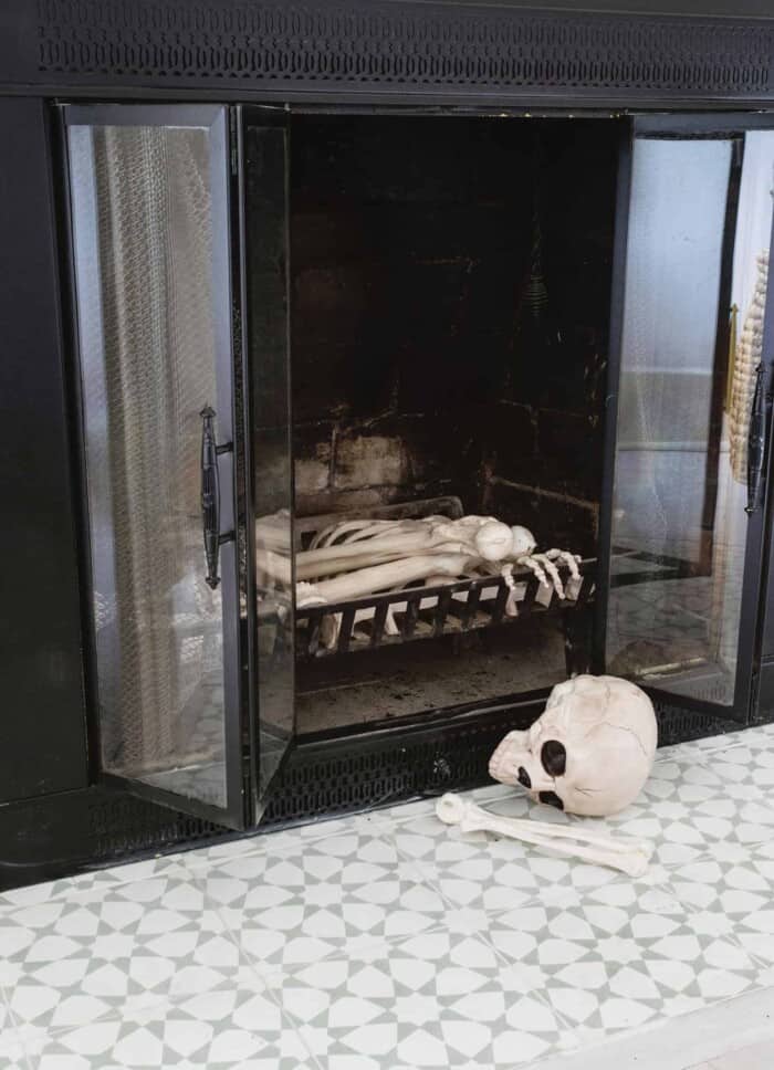 5 Ways to Decorate with Skeletons - A Beautiful Mess