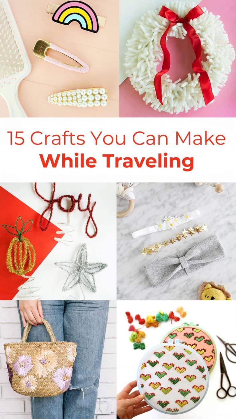 15 Crafts You Can Make While Traveling - A Beautiful Mess