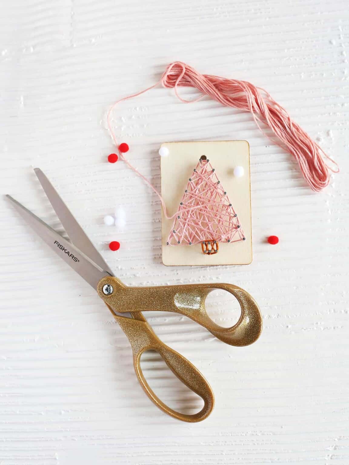 DIY String Art Ornaments - A Beautiful Mess