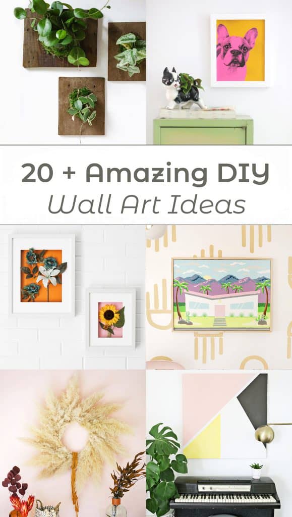 20+ Amazing DIY Wall Art Ideas – Shop Just Lovely Things