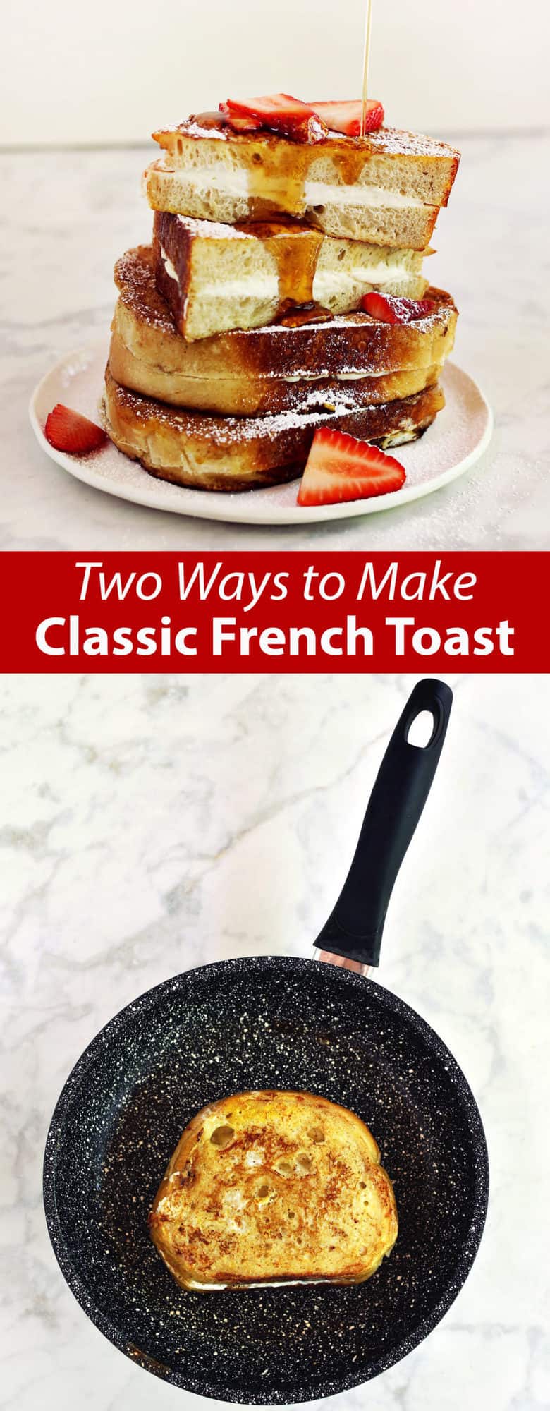 Classic Stuffed French Toast - A Beautiful Mess