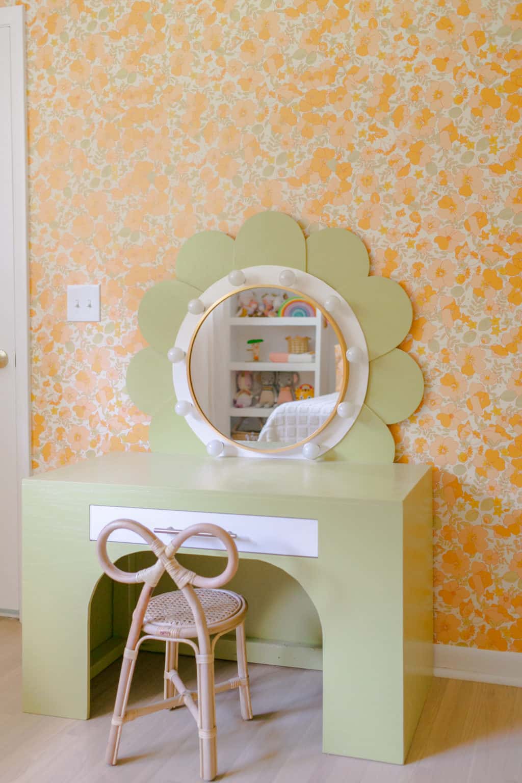 Whimsical Children's Vanity DIY - A Beautiful Mess