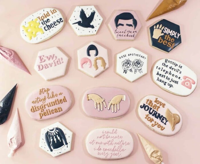 3 Ways to Add Lettering to Sugar Cookies - A Beautiful Mess