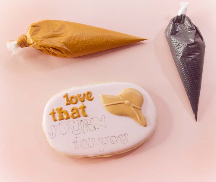 3 Ways to Add Lettering to Sugar Cookies - A Beautiful Mess