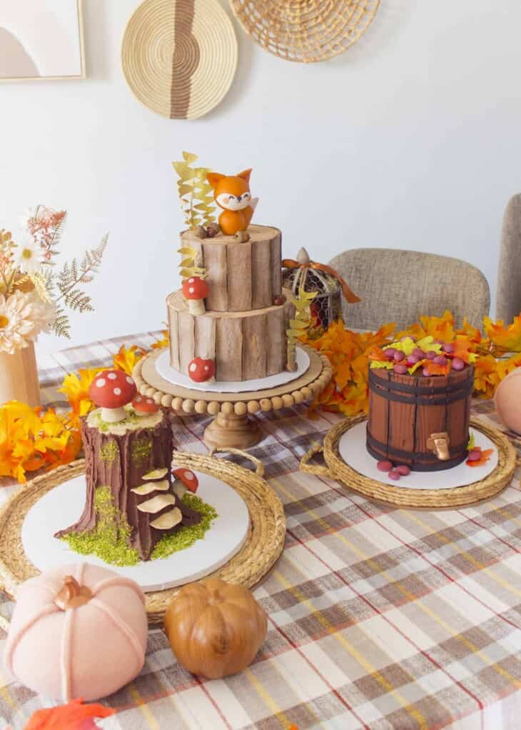 3 Ways to Make a "Wood-Look" Cake - A Beautiful Mess