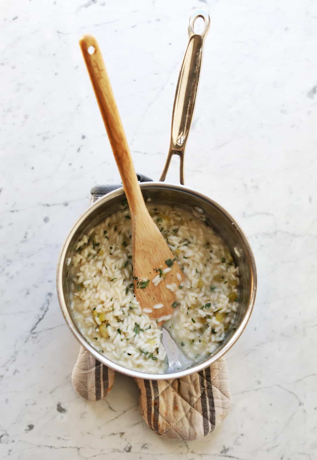 Stuffing Risotto - A Beautiful Mess