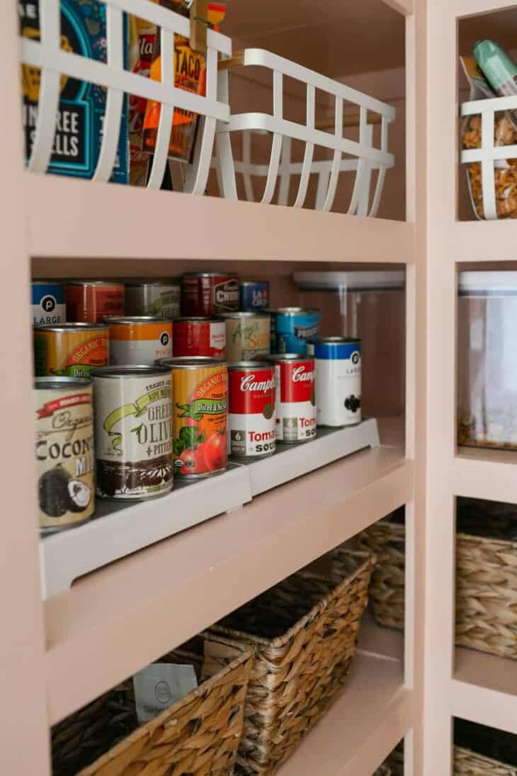 Pink Pantry - A Beautiful Mess