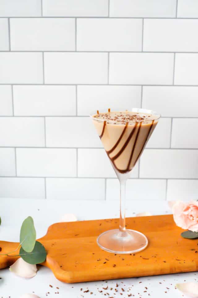 Easy At-Home Chocolate Martini - A Beautiful Mess