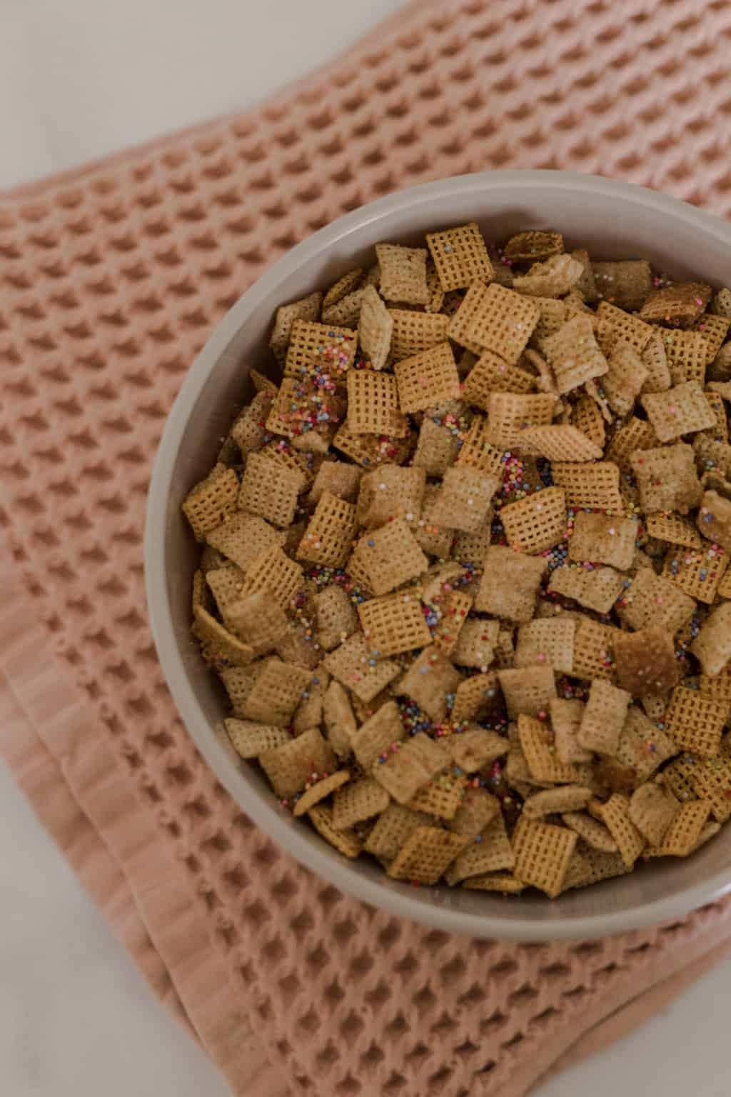 Churro Chex Mix Recipe - A Beautiful Mess