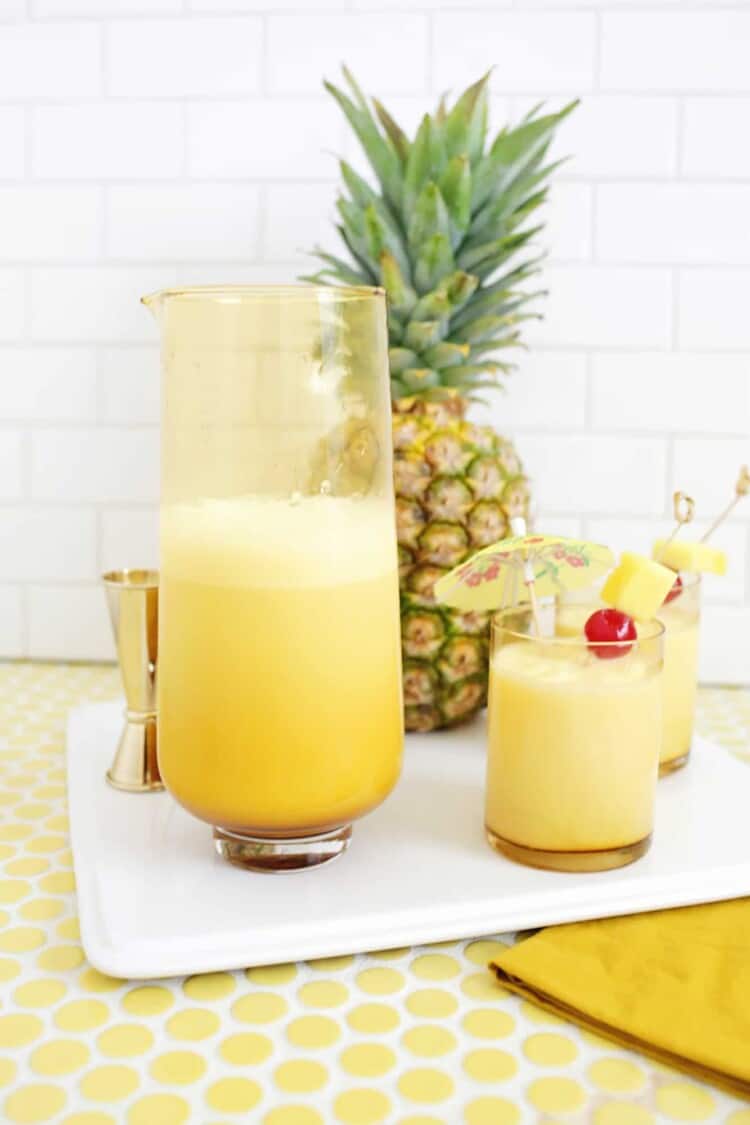 Easy Pina Colada Mix Recipe - A Beautiful Mess