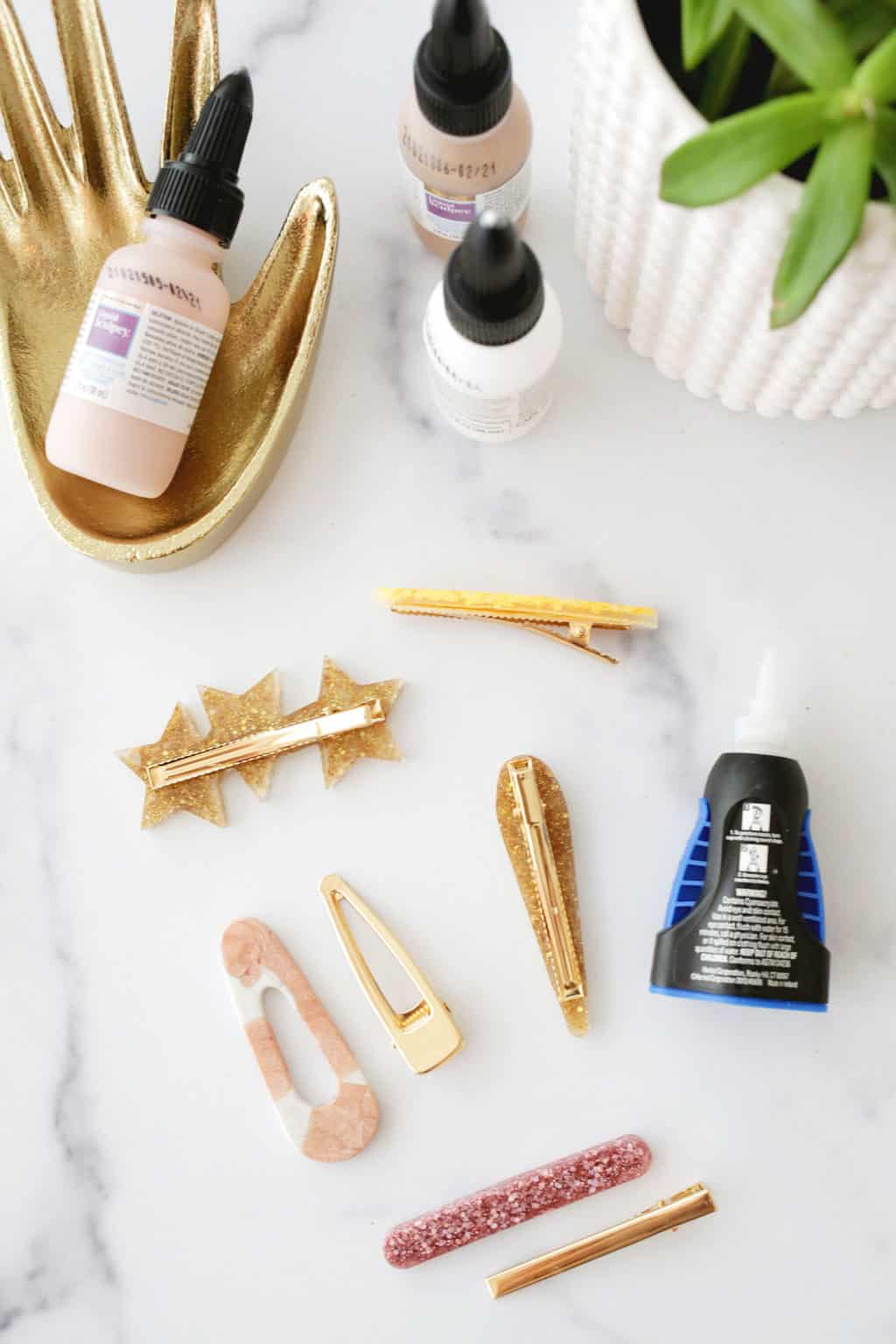 How To Make Statement Hair Clips At Home! - A Beautiful Mess
