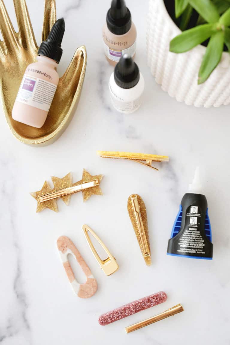 How To Make Statement Hair Clips At Home! - A Beautiful Mess