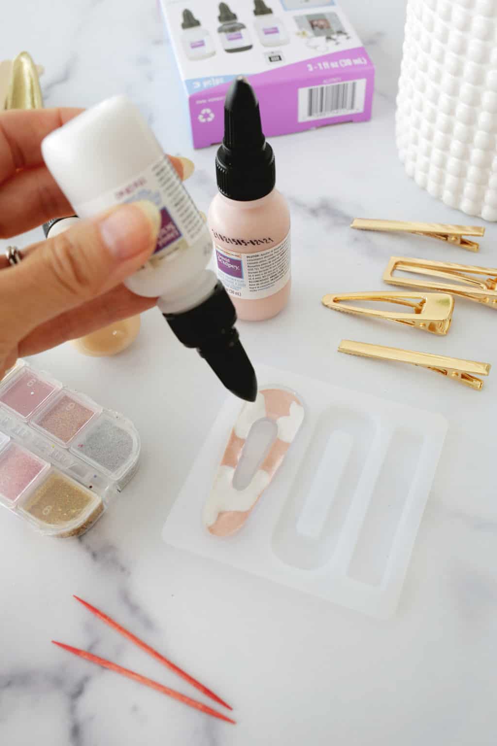 How To Make Statement Hair Clips - A Beautiful Mess