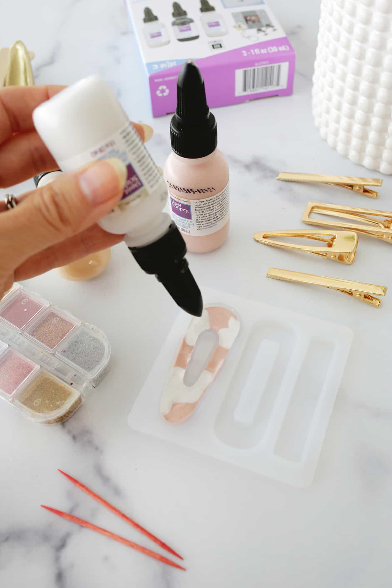 How To Make Statement Hair Clips - A Beautiful Mess