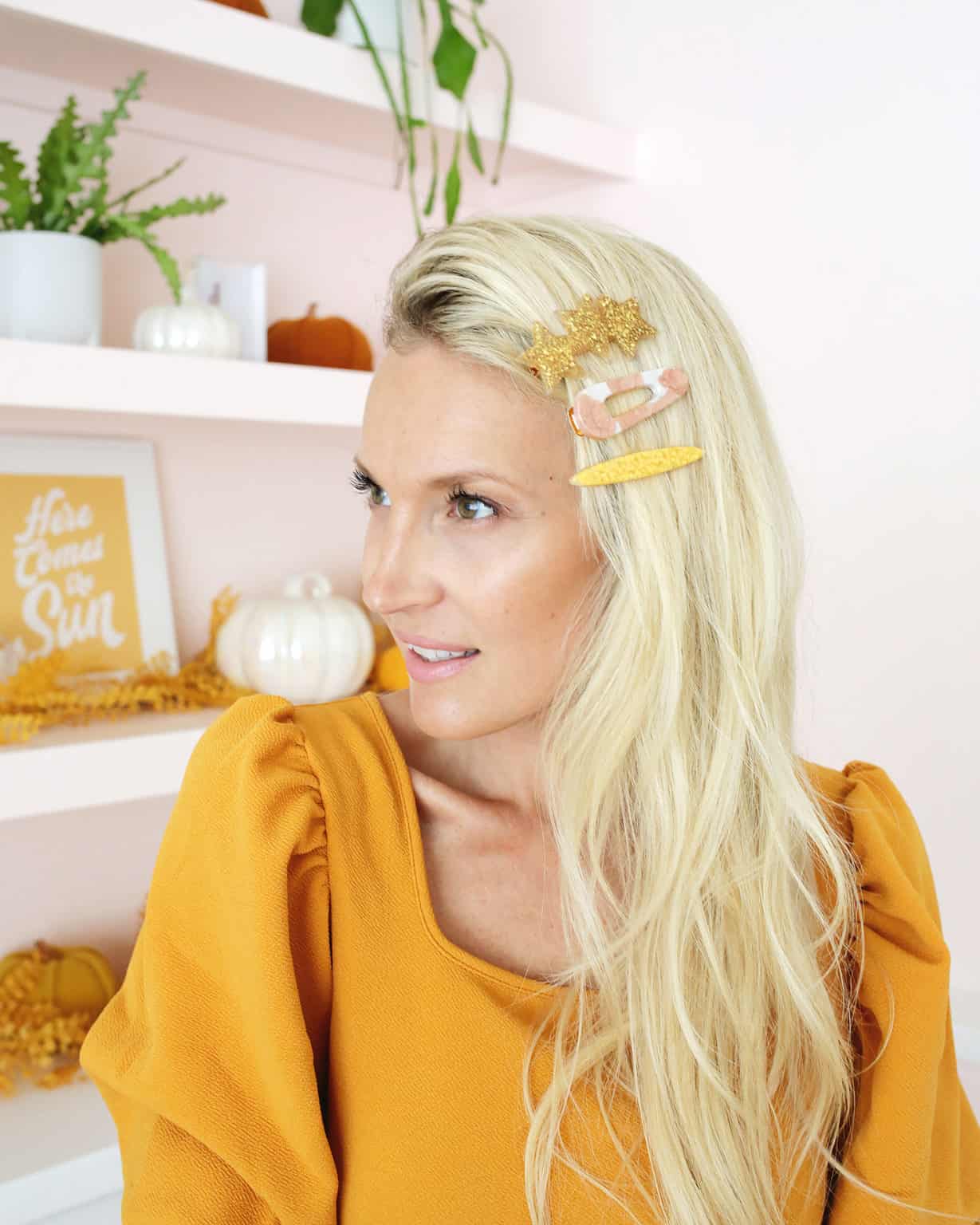 How To Make Statement Hair Clips - A Beautiful Mess