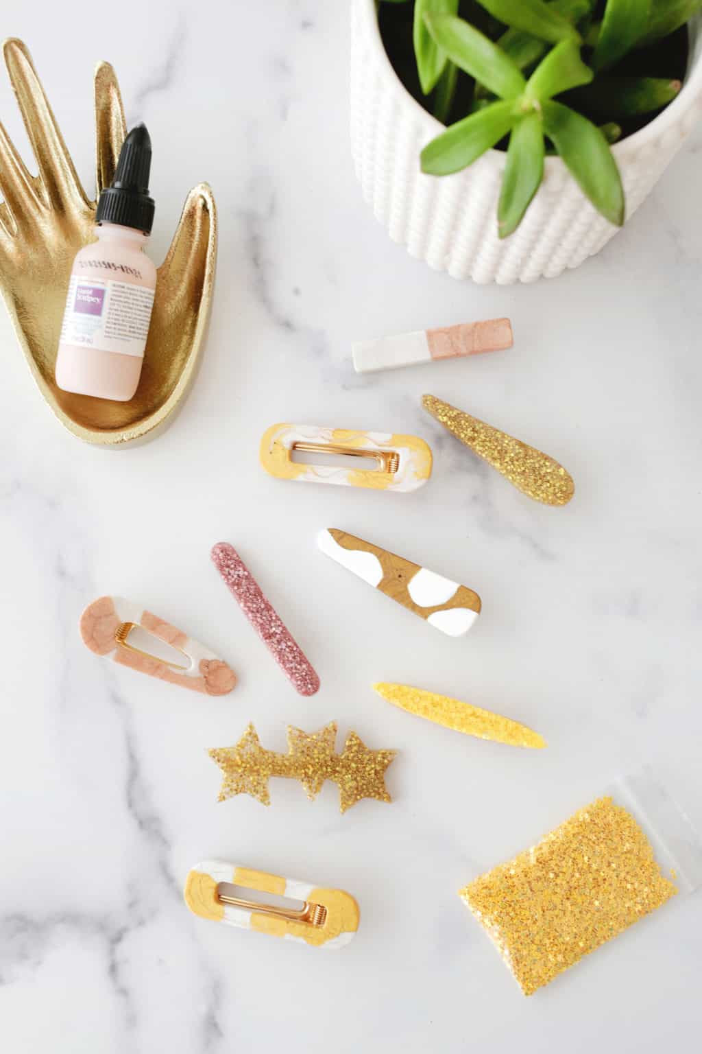 How To Make Statement Hair Clips At Home! - A Beautiful Mess