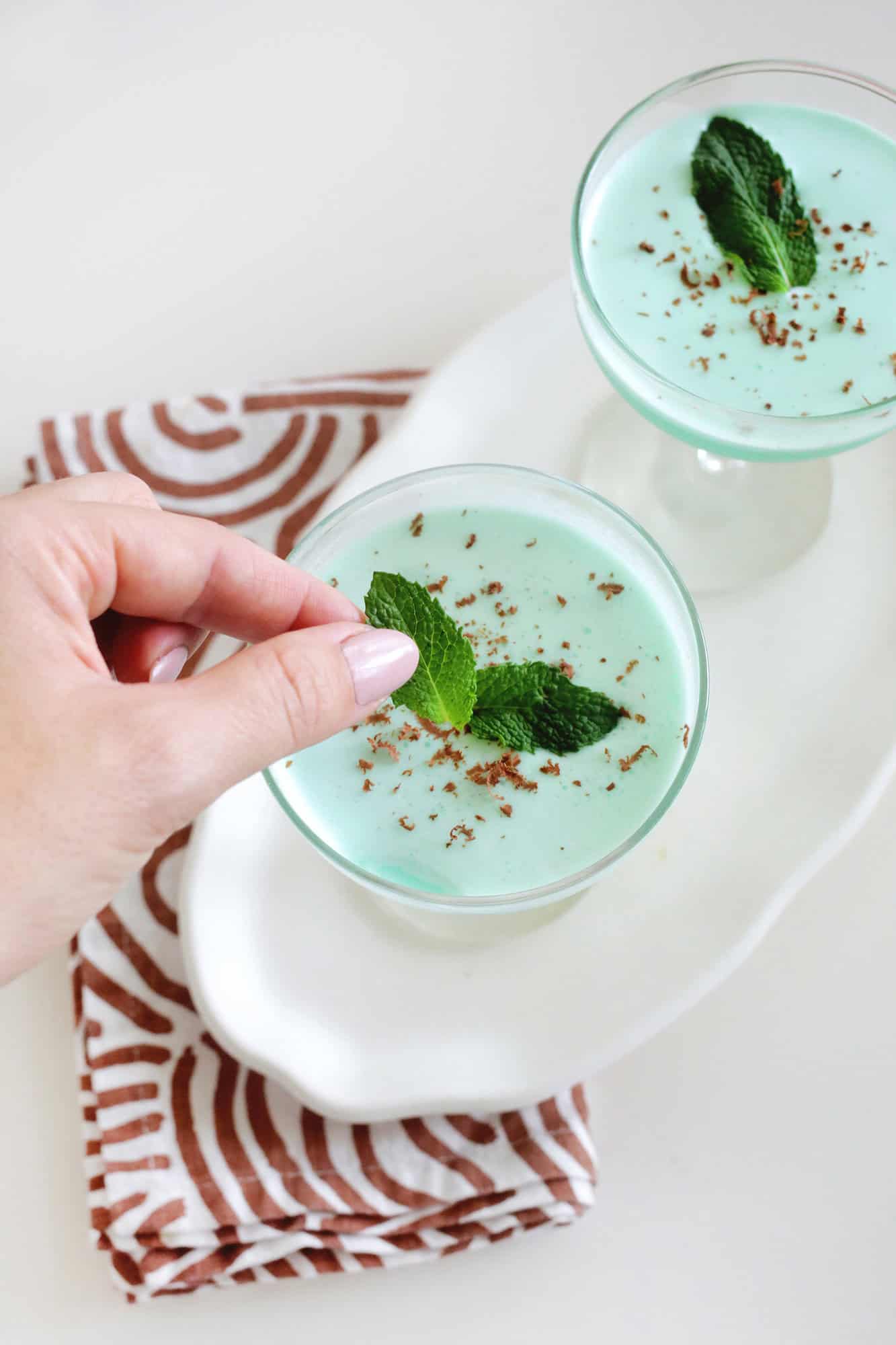 Grasshopper Cocktail - DIY Anytime