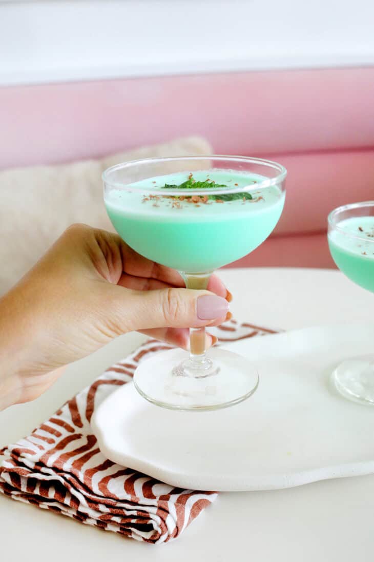 Grasshopper Cocktail - DIY Anytime