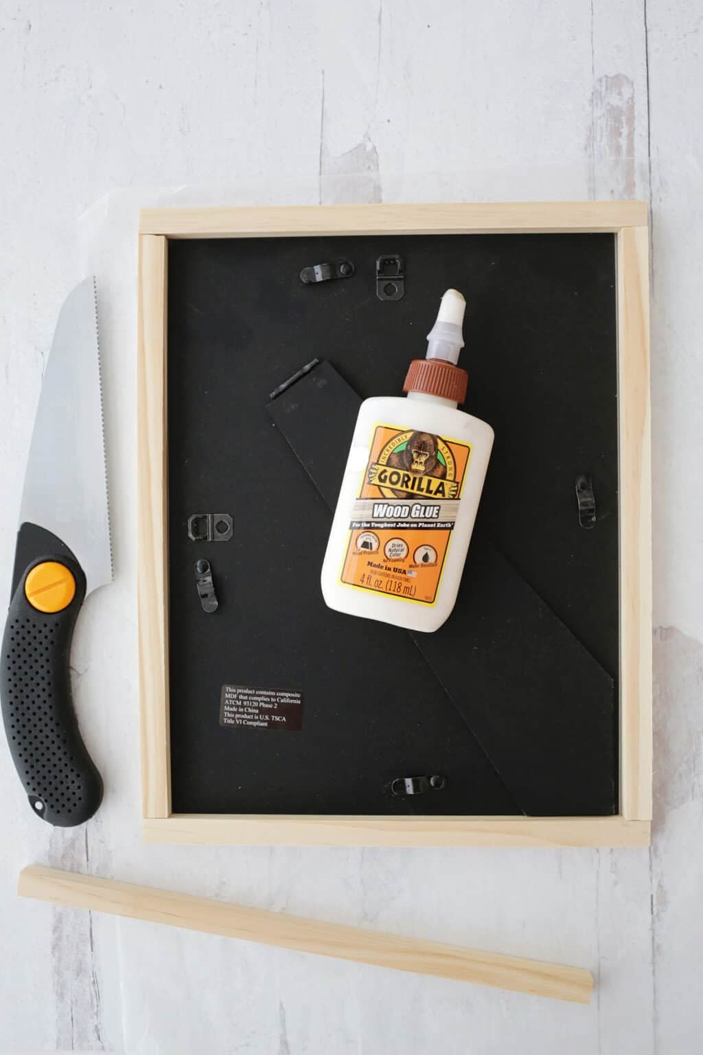 Kid's Art Frame DIY - A Beautiful Mess