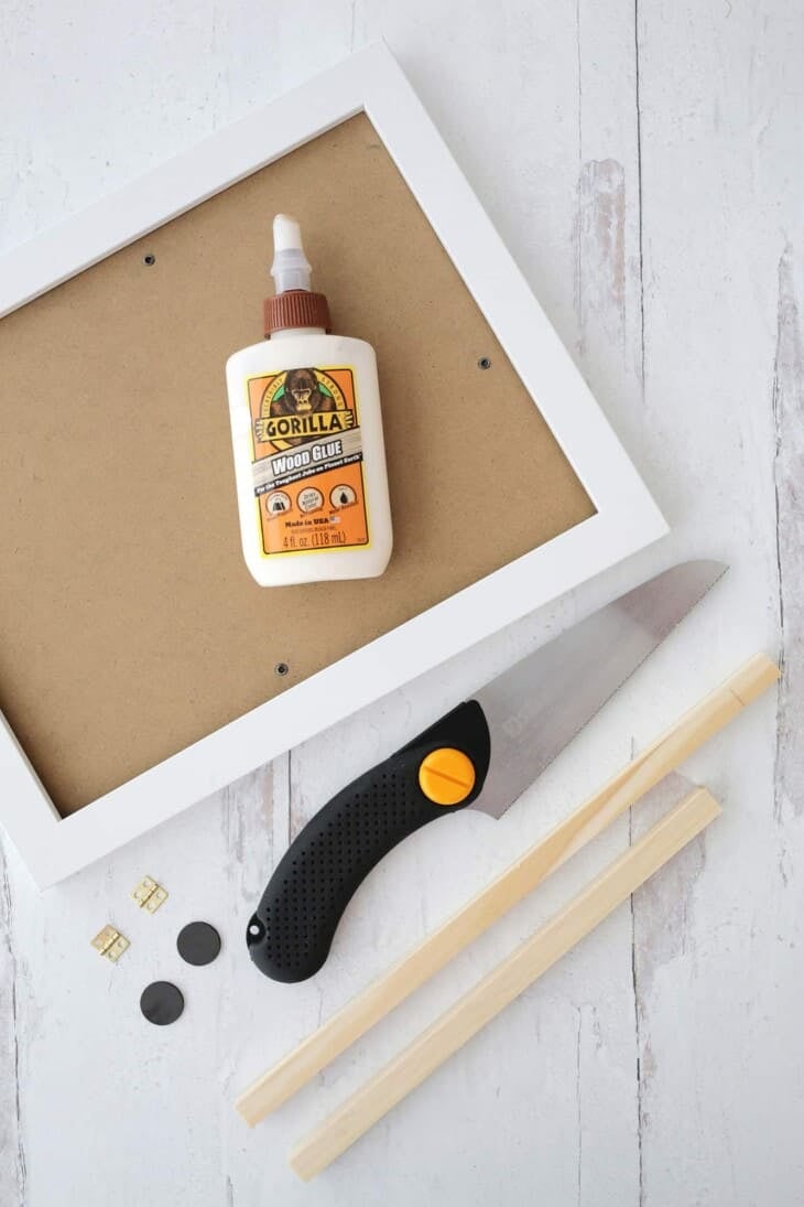 Kid's Art Frame DIY - A Beautiful Mess
