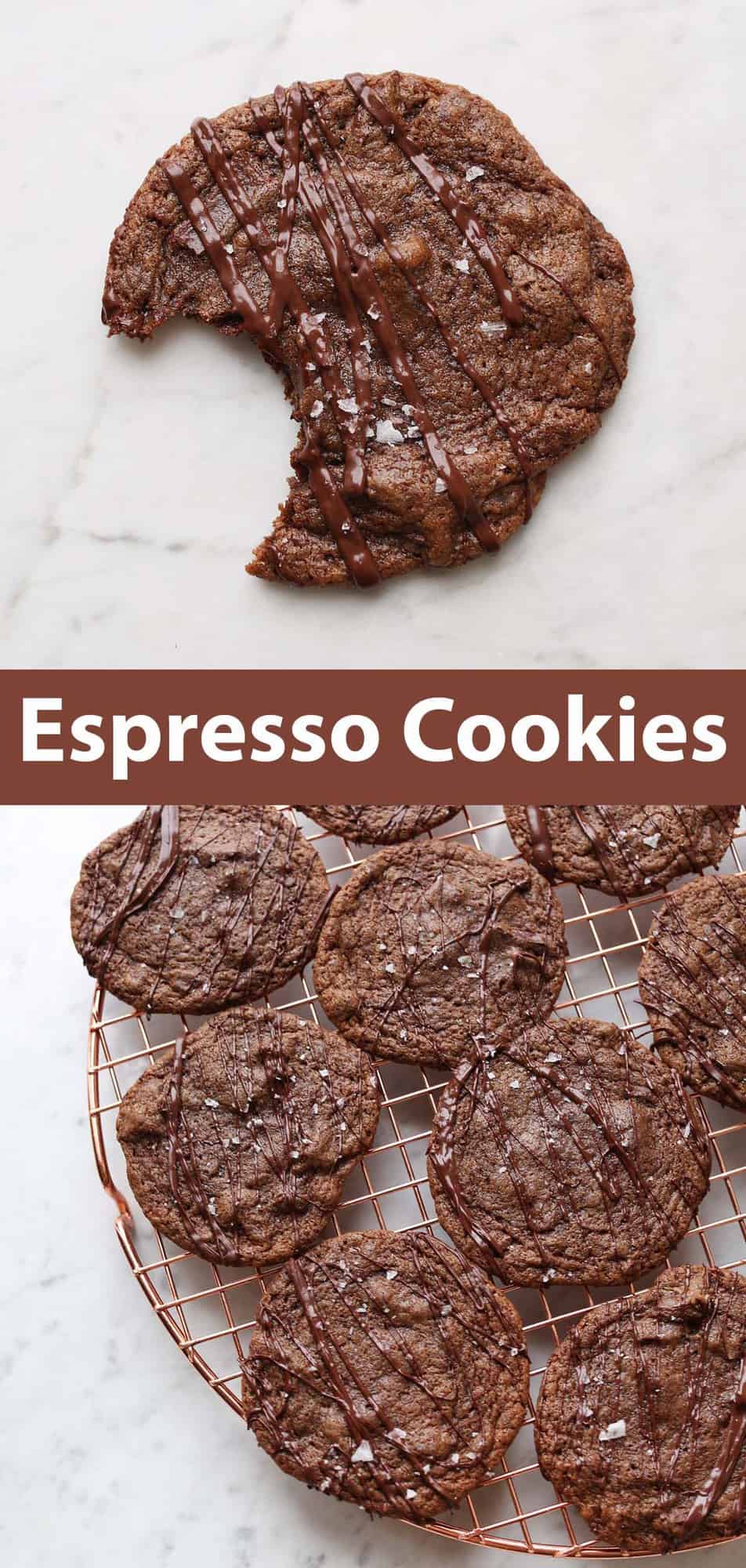Espresso Cookies - A Beautiful Mess
