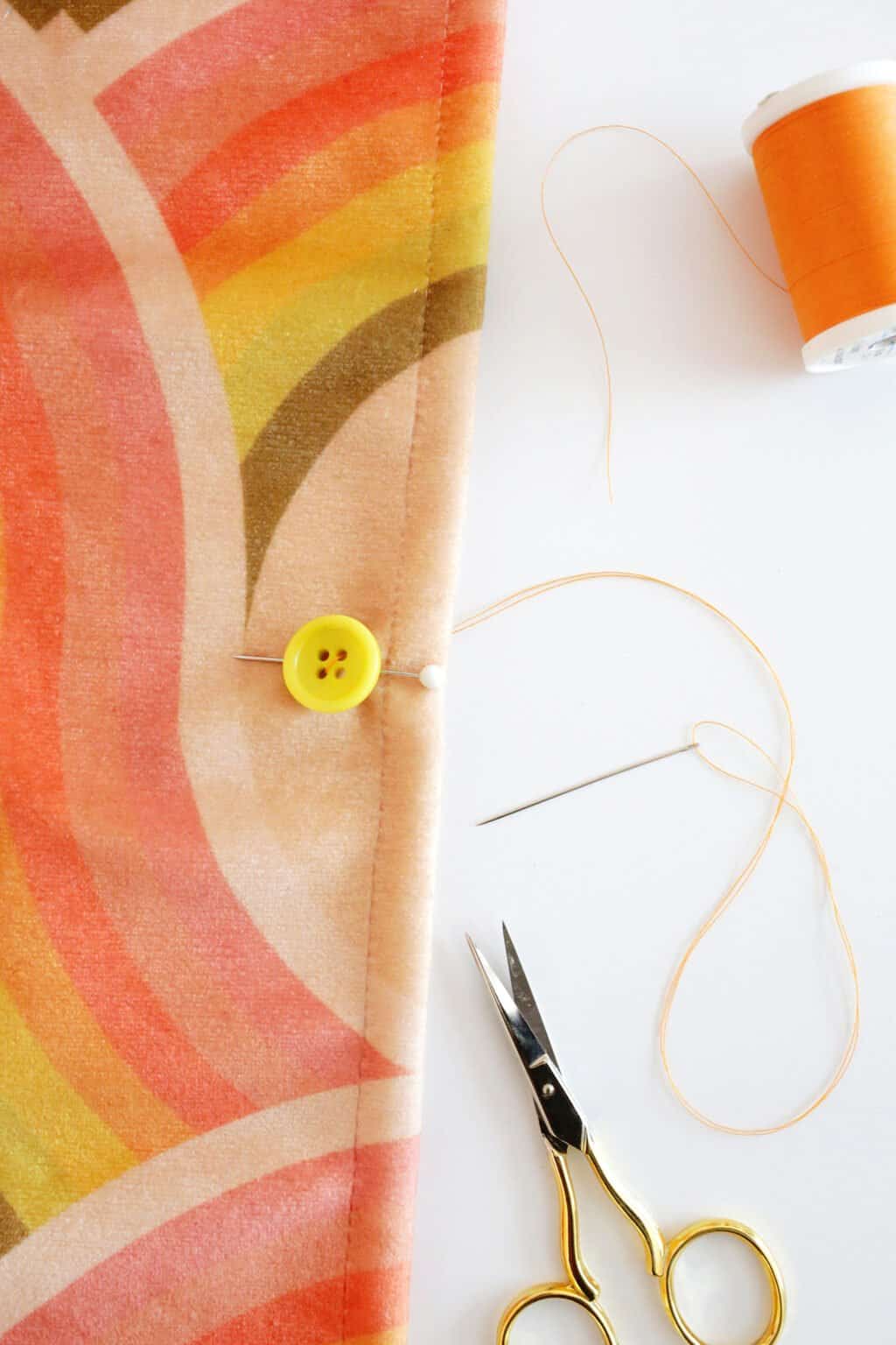 Quickly Sew a Flat or Shank Button (Easy Step By Step with Video) - A ...