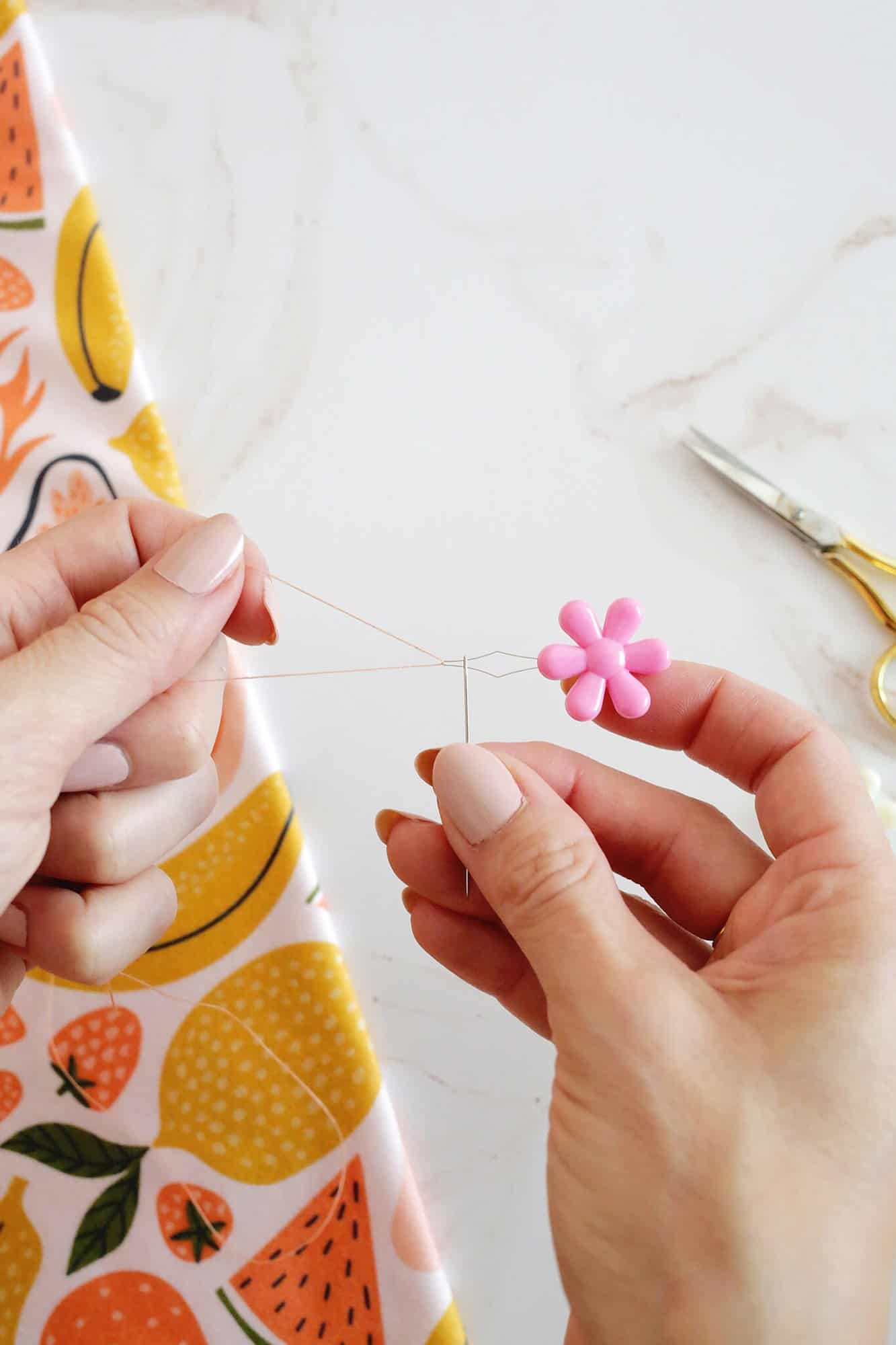 How to Thread a Needle (4 Easy Ways!) - A Beautiful Mess