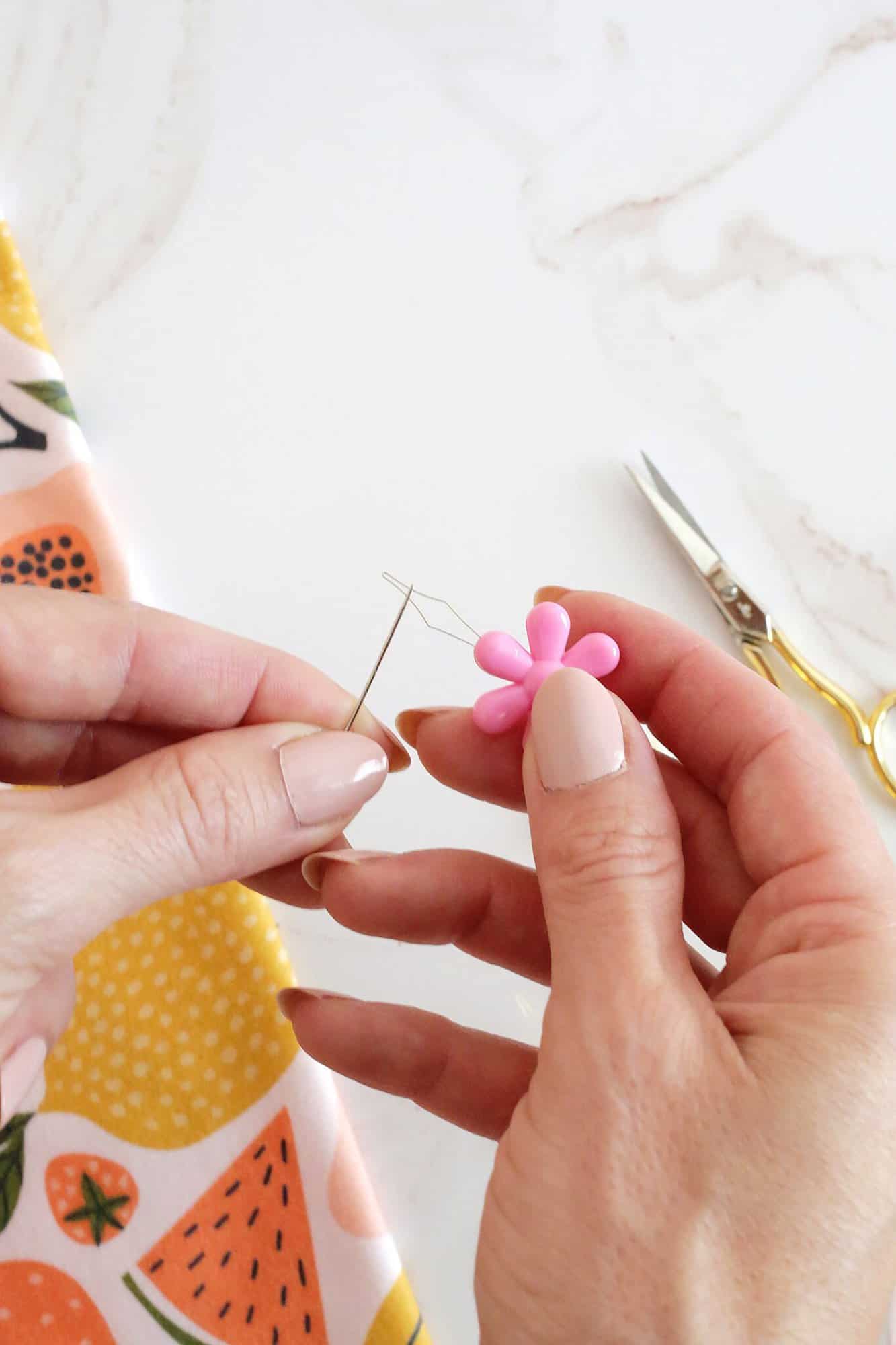 How to Thread a Needle (4 Easy Ways!) - A Beautiful Mess