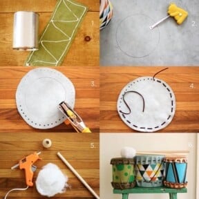 Gift Idea: DIY Drums - A Beautiful Mess