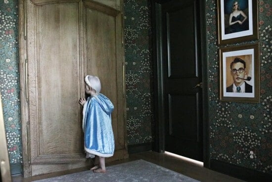 Narnia Wardrobe - Hidden Children's Library - A Beautiful Mess